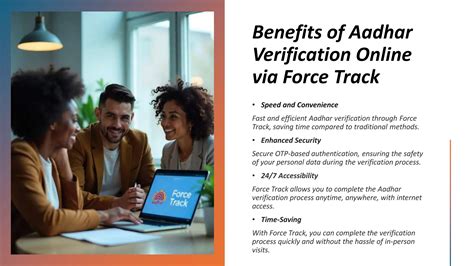 Aadhar Verification Online Benefits And How To Use It Ppt