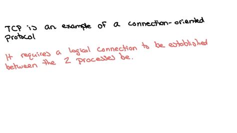 SOLVED What Does It Mean To Say That The TCP Is A Numerade