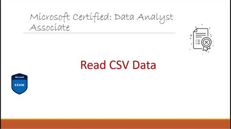 Power Bi Import Csv Data Youtube