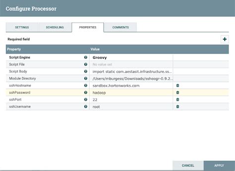 Fun With Apache Nifi Executing Remote Commands In Nifi With