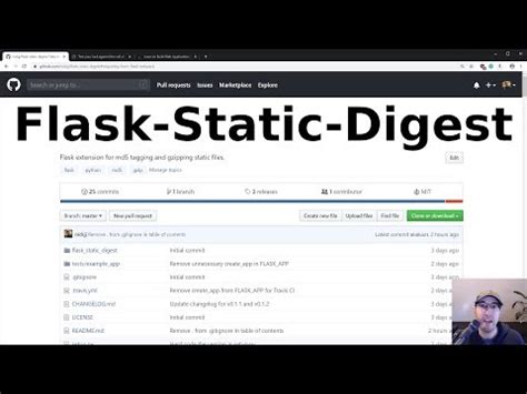 GitHub Nickjj Flask Static Digest Flask Extension To Help Make Your Static Files Production