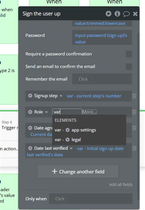 why can t see element in workflow need help bubble forum