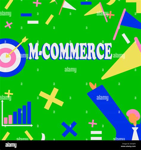 Text Caption Presenting M Commerce Business Approach Commercial Transactions Conducted