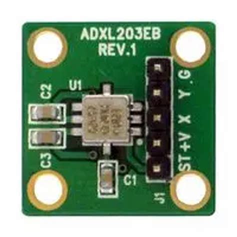 Analog Devices Adxl203eb Evaluation Board Accelerometer Eezee