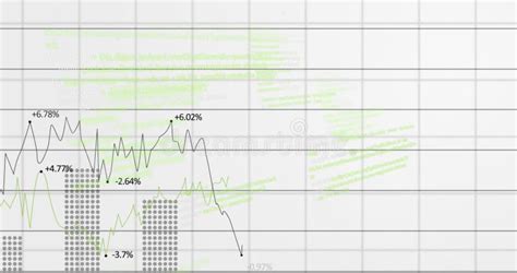 Image Of Statistical Data Processing Over Grid Network Against White