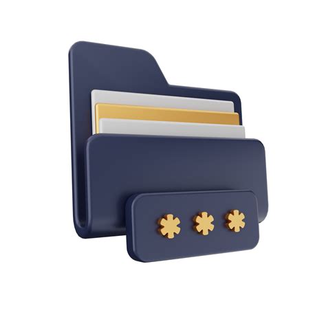 3d Folder Icon 22360788 Png