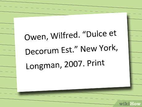 How To Write In MLA Format With Pictures WikiHow Life