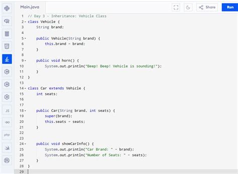 Day 3 Understanding Inheritance In Java Sama Anudeep