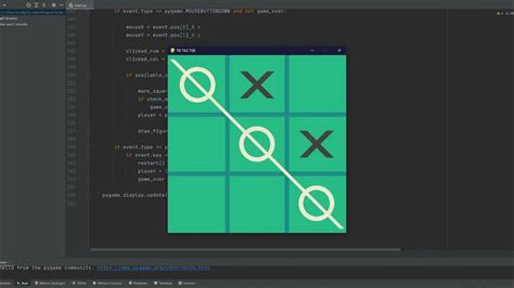 Tictactoe Python Project Youtube