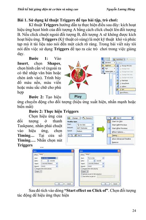 Huong dan su dung Powerpoint 2019 - van le - Trang 24 | PDF lật trang ...