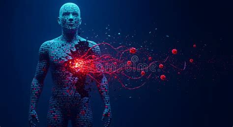 Ai Code Disintegration Stock Illustration Illustration Of Code 372913988