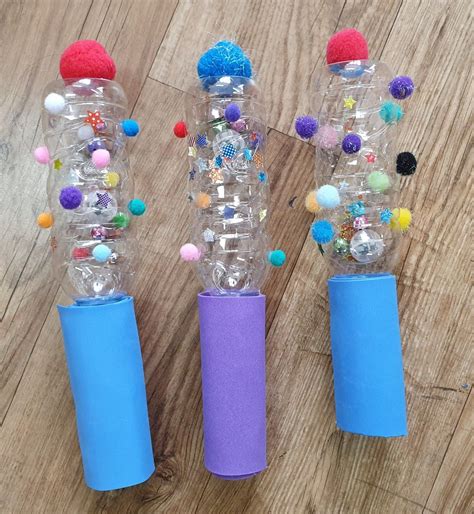 빤짝이는 도깨비 방망이 만들기 아기 놀이 공예 재활용 장난감