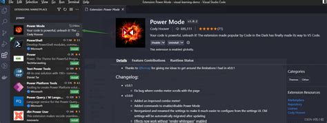 vscode 使用插件 power mode 在写代码时产生炫酷特效 阿里云开发者社区