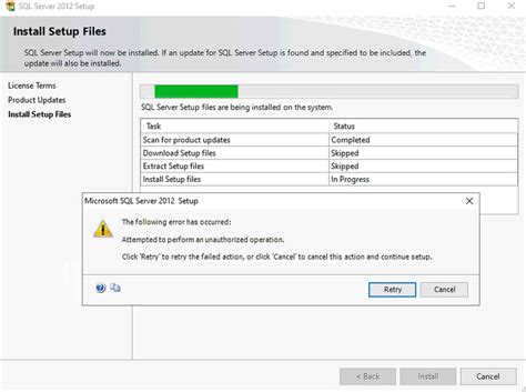 Attempted To Perform An Unauthorized Operation Error Qne Optimum Sdn