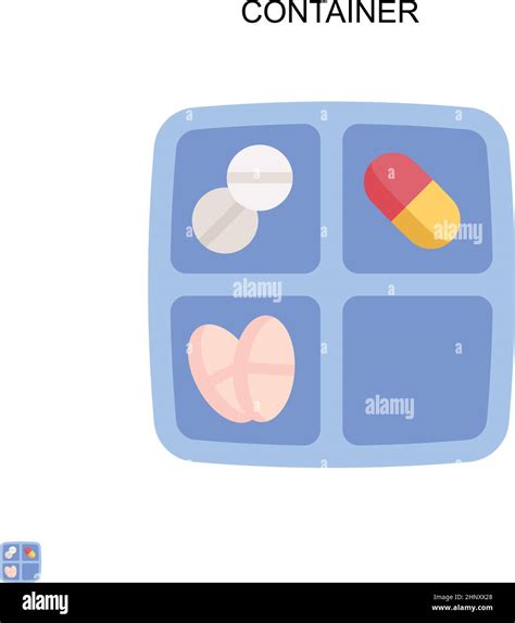 Container Simple Vector Icon Illustration Symbol Design Template For Web Mobile Ui Element