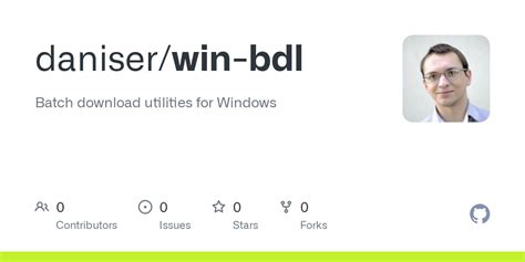 GitHub Daniser Win Bdl Batch Download Utilities For Windows