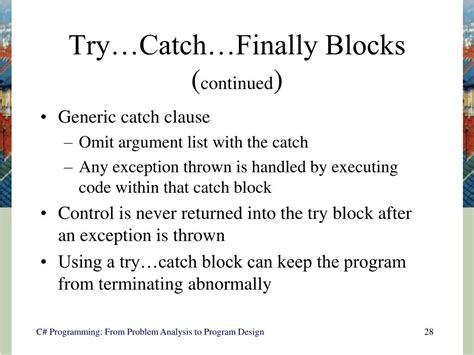 Ppt Debugging And Handling Exceptions Powerpoint Presentation Free