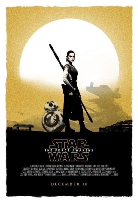 Star Wars The Force Awakens Poster By Azerdesign