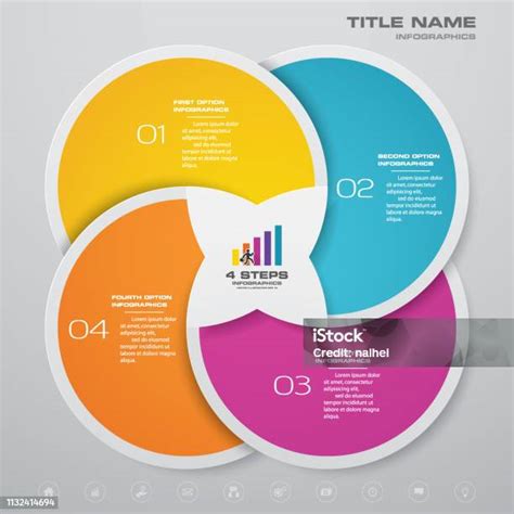 4 단계 간단한 편집 가능한 프로세스 차트 인포 그래픽 요소입니다 원형 차트에 대한 스톡 벡터 아트 및 기타 이미지 원형 차트 3차원 형태 0명 Istock