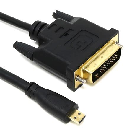 Micro Hdmi To Dvi D Cable The Pi Hut