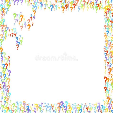 question marks quiz doubt survey faq public poll stock vector