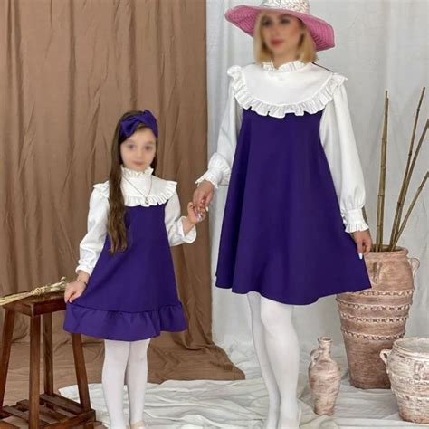 ست مادر دختری بیرونی و پوشیده ست مادر دختری سارافون