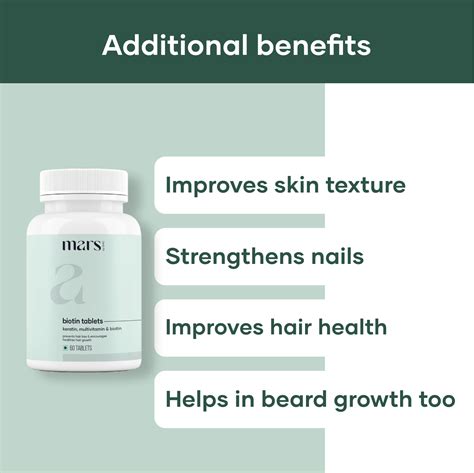 Biotin Tablets For Hair Strength And Growth Mars Ghc