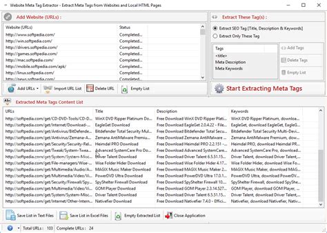 website meta tag extractor download free windows 3 6 1 22 softpedia