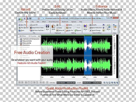 Computer Program Audio Editing Software Sound Editor Free Audio Editor PNG Clipart Audacity