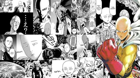 Saitama Strikes Ultimate One Punch Man Hd Anime Wallpaper Collection