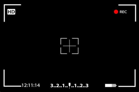Premium Vector Camera Viewfinder User Interface