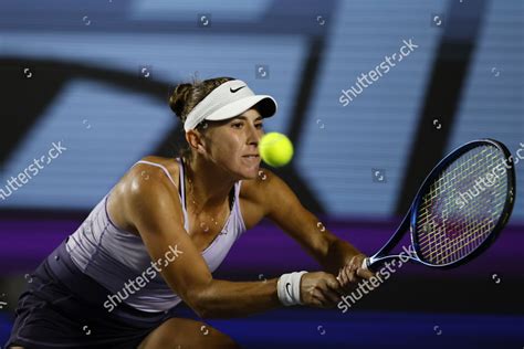Swiss Tennis Player Belinda Bencic Action Editorial Stock Photo Stock Image Shutterstock