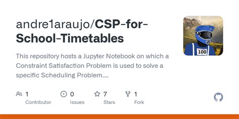 Github Andre1araujocsp For School Timetables This Repository Hosts