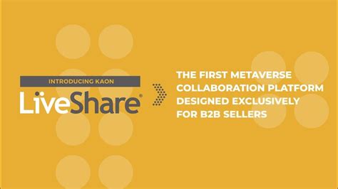 Liveshare Product Demonstration Youtube