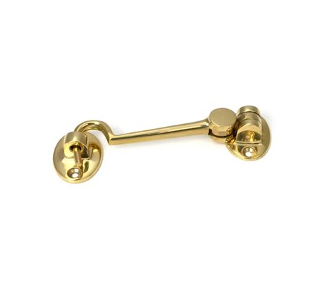 From The Anvil Cabin Hooks Polished Brass General Hooks From