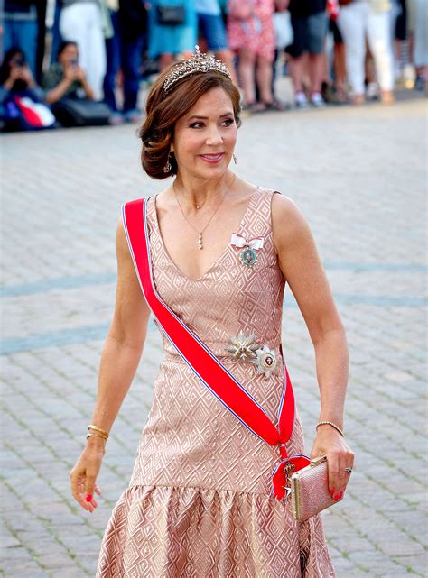 The Crown Prince And Crown Princess Of Denmark Attend State Banquet In Honour Of The King And