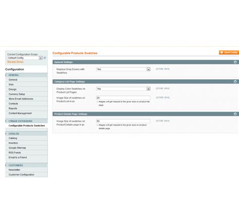 Color Swatch Magento Extension By Cybage