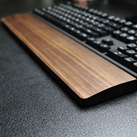 Walnut Wood Keyboard Wrist Rest Palm Rest For Mechanical Keyboard Lazada PH