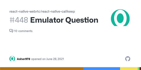 Emulator Question Issue React Native Webrtc React Native Callkeep GitHub