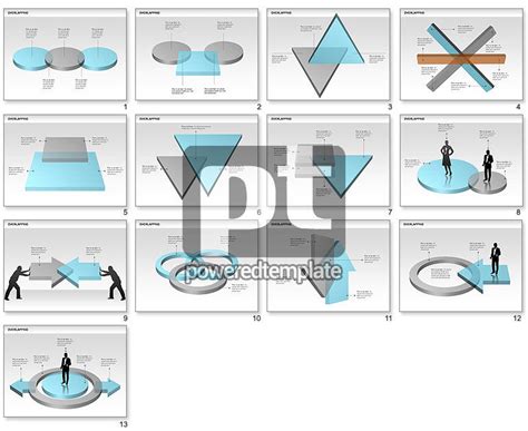 Overlapping Geometrical Shapes For PowerPoint Presentations Download Now