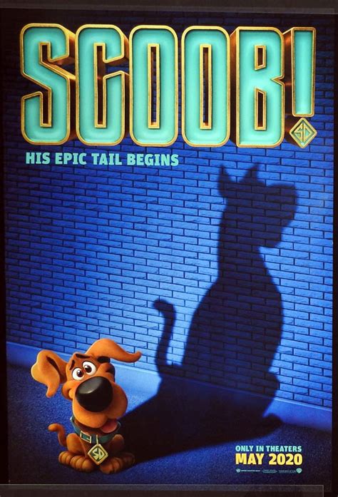 Scoob Original Rolled Us One Sheet Movie Poster Scooby Doo B