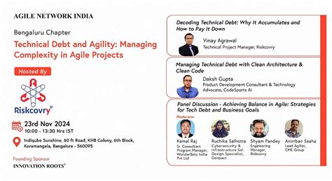 Technical Debt And Agility Managing Complexity In Agile Projects Bengaluru