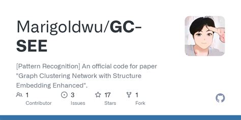 Github Marigoldwugc See Pattern Recognition An Official Code For Paper Graph Clustering