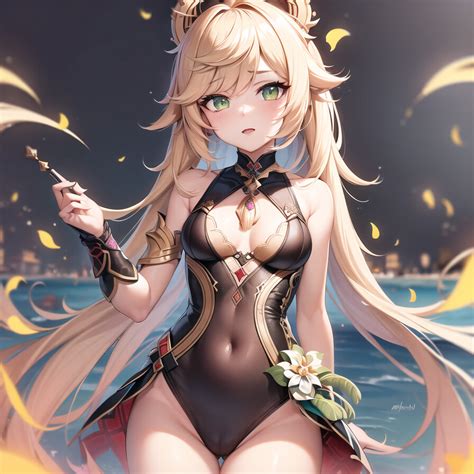 ArtStation - Genshin impact style (AI).