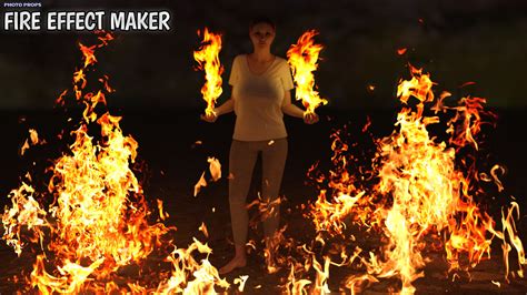 Photo Props Fire Effect Maker D Models ShaaraMuse D