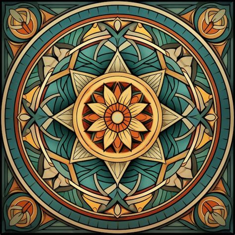 Premium Photo Arabic Alchemy Artisan Arabic Patterns Image