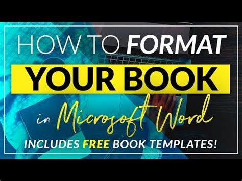 How To Format A Book For Print In Ms Word A Step By Step Tutorial To Book Design Artofit