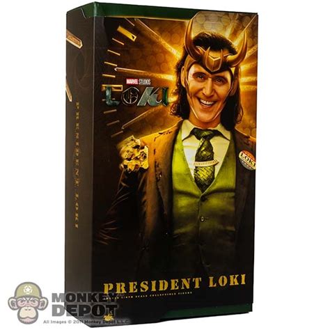 Monkey Depot Display Box Hot Toys President Loki Empty Box