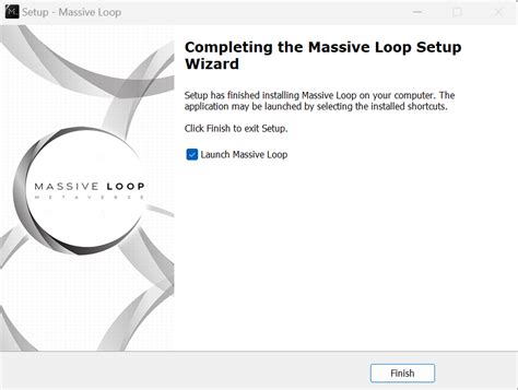 Install Massive Loop Massive Loop Docs
