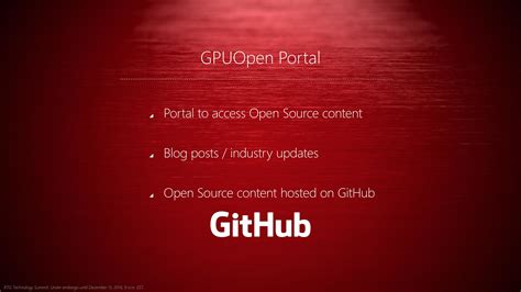 Amd Counters Gameworks With Gpuopen Leverages Open Source Techpowerup
